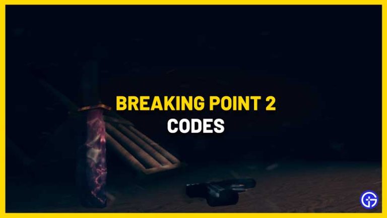 Breaking Point 2 Codes Roblox (September 2023) - Gamer Tweak