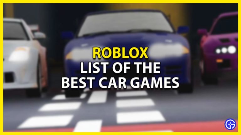Best Roblox Car Games 2023 - Gamer Tweak