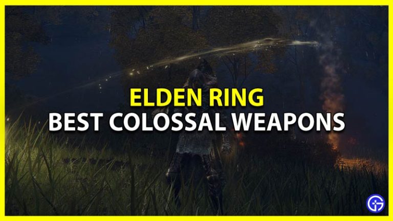 2 Best Colossal Weapons You Must Use In Elden Ring