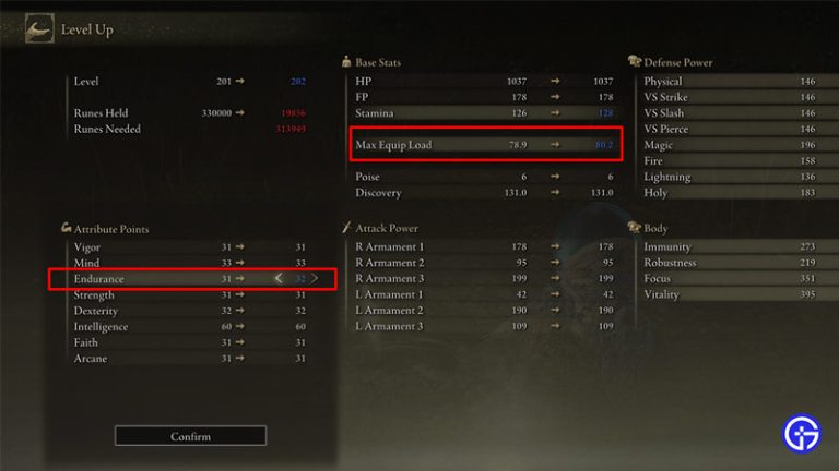 How To Increase Equip Load In Elden Ring - Gamer Tweak