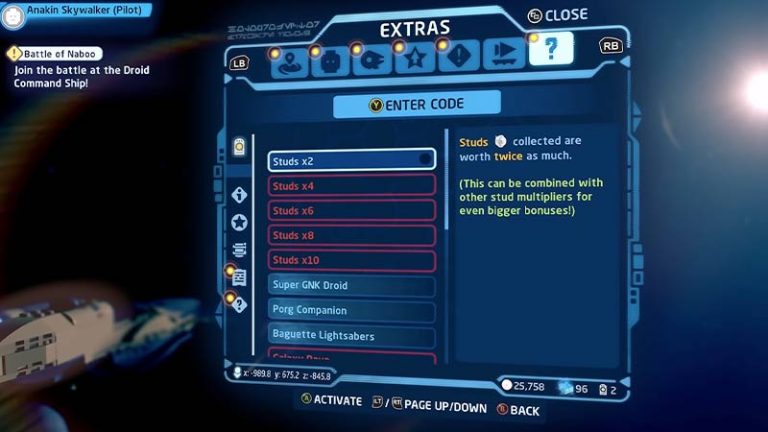 Lego Star Wars The Skywalker Saga - How To Get Stud Multipliers?