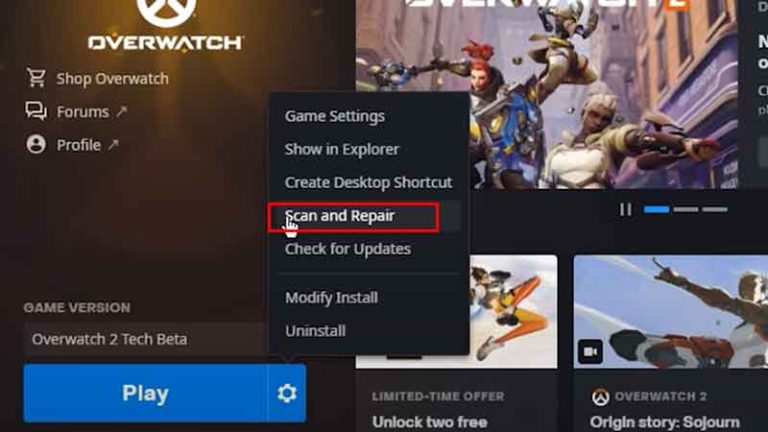 Overwatch 2 Crashing At Launch Or Startup Fix - Gamer Tweak