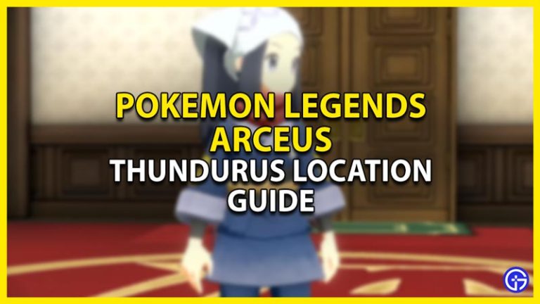 Thundurus Location In Pokemon Legends Arceus - Gamer Tweak