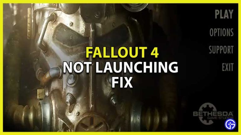 Fallout 4 Black Screen & Game Not Launching Fix - Gamer Tweak