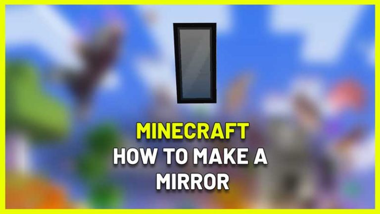 How To Make A Mirror In Minecraft With No Mods (2023) - Banner Design
