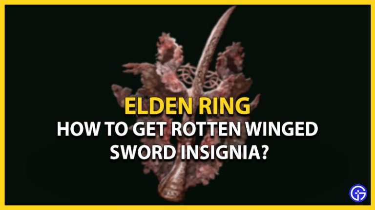Elden Ring - How To Get Rotten Winged Sword Insignia - Gamer Tweak