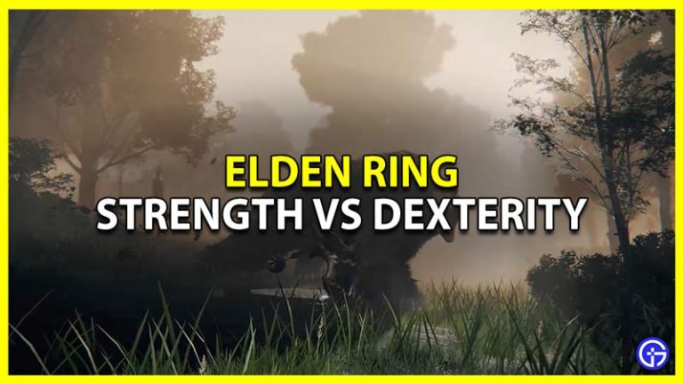 Strength Vs Dexterity In Elden Ring - Gamer Tweak