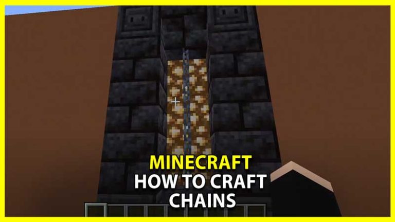 How To Make Chains In Minecraft - Gamer Tweak