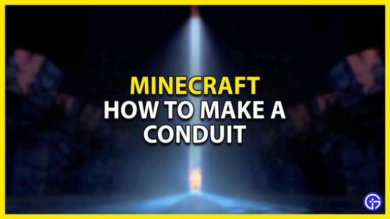 How To Make A Conduit In Minecraft - Gamer Tweak