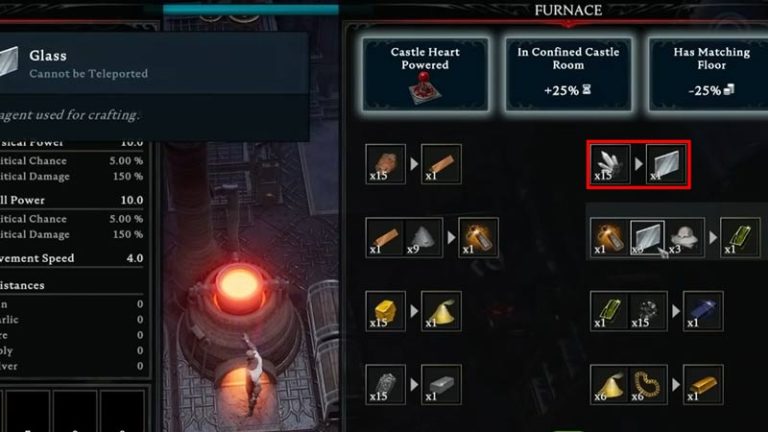 How To Make & Farm Glass In V Rising - Gamer Tweak