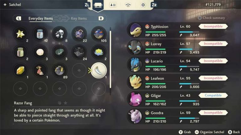 How To Get & Use Razor Fang In Pokemon Legends Arceus