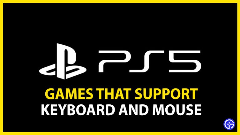 PS5 Games That Support Keyboard & Mouse List - Gamer Tweak