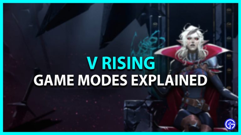 V Rising Game Modes Explained: Which Mode To Select? - Gamer Tweak