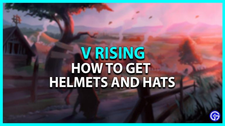 V Rising Helmets, Headgears & Hats: How To Get Them - Gamer Tweak