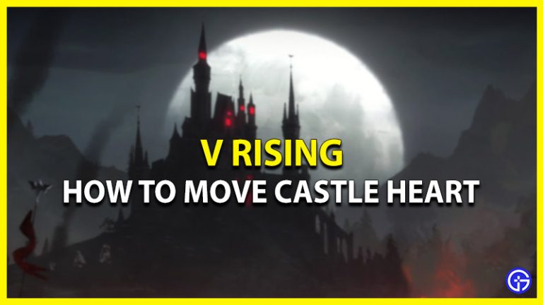 V Rising - How To Move Castle Heart - Gamer Tweak