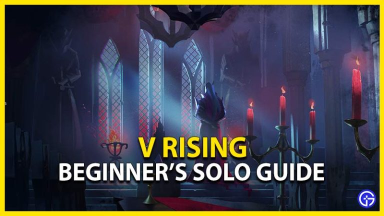 V Rising Solo Guide: Tips And Tricks - Gamer Tweak