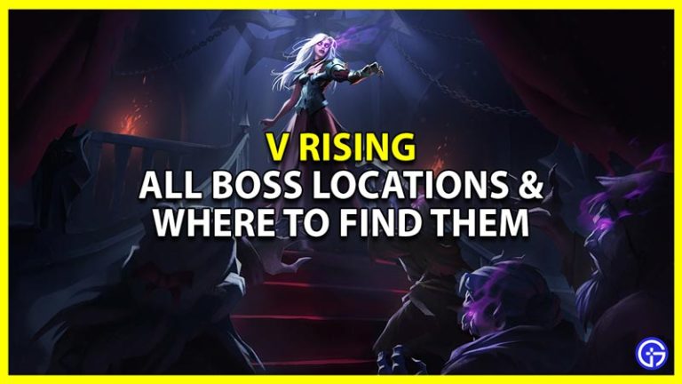 Boss Locations In V Rising By Level & Where To Find Them