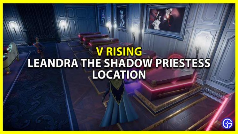 Leandra The Shadow Priestess Location In V Rising - Gamer Tweak