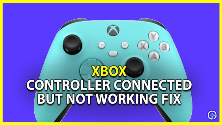 How To Fix Xbox Controller Connected But Not Working - Gamer Tweak