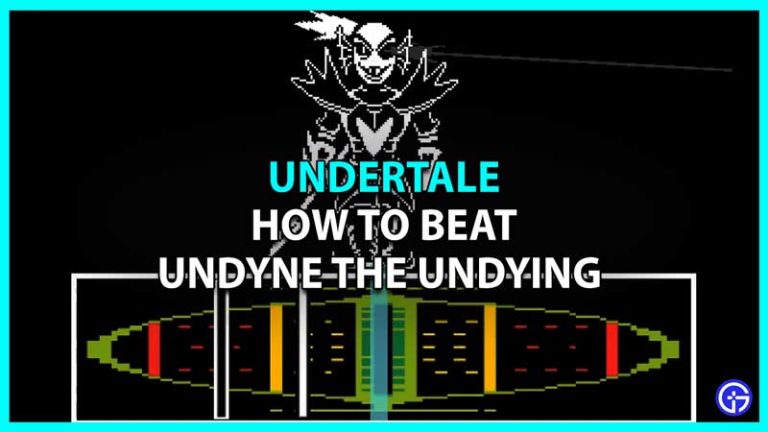 How To Beat Undyne The Undying In Undertale - Gamer Tweak