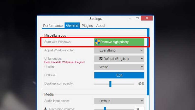 How To Make Wallpaper Engine Automatically Launch On Startup