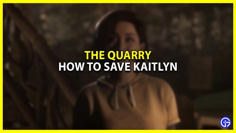 The Quarry: How To Save Kaitlyn In Chapter Nine & Ten - Gamer Tweak