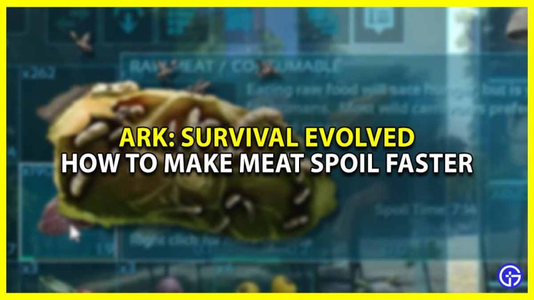 ARK: Survival Evolved - How To Spoil Meat Fast - Gamer Tweak
