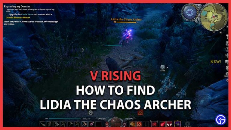 V Rising Lidia The Chaos Archer Location & Boss Fight Guide