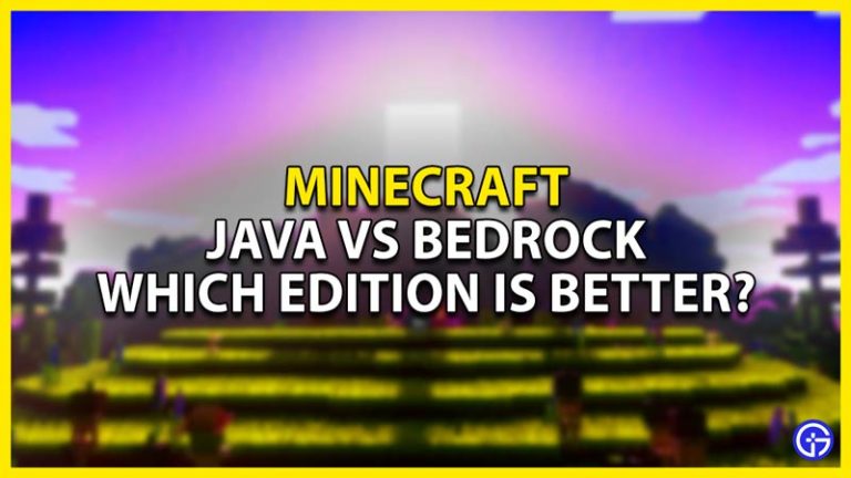 Java VS Bedrock: Which Minecraft Edition Is The Best? - Gamer Tweak