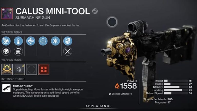 Destiny 2: How To Get Calus Mini Tool (SMG) - Gamer Tweak