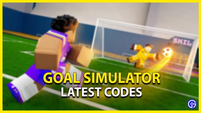Roblox Goal Simulator Codes (April 2023) - Gamer Tweak