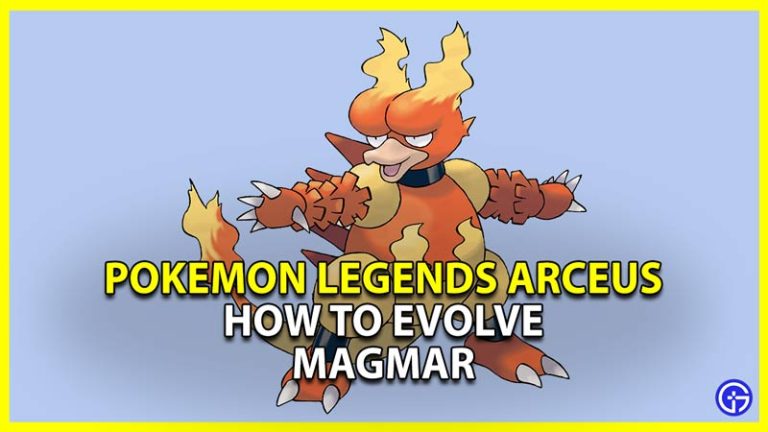 How To Evolve Magmar In Pokemon Legends Arceus - Gamer Tweak