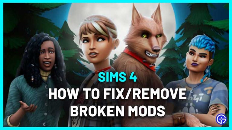 Sims 4 Broken Mods (2023) - How To Find & Remove