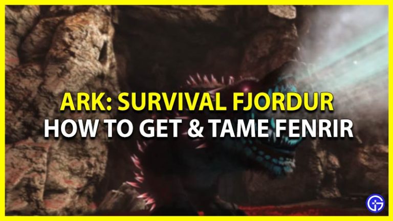 ARK Survival Fjordur - How To Get & Tame Fenrir - Gamer Tweak
