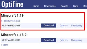 Optifine 1.19: How To Download & Install Mod - Gamer Tweak
