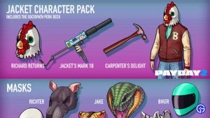 How To Get The Jacket Character Pack In Payday 2 - Gamer Tweak