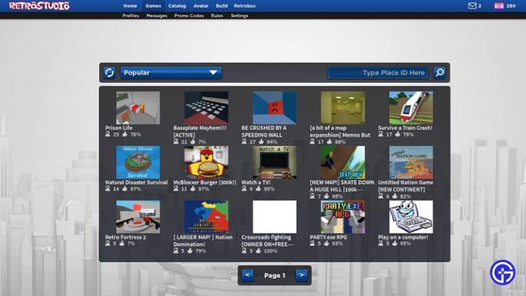 Roblox RetroStudio Codes (September 2023) - Gamer Tweak