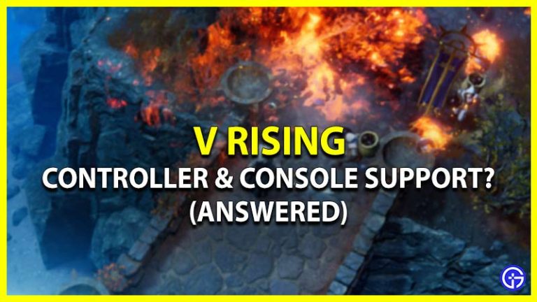 V Rising - Controller And Console Support? (Answered) - Gamer Tweak