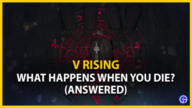 V Rising - What Happens When You Die? (Answered) - Gamer Tweak