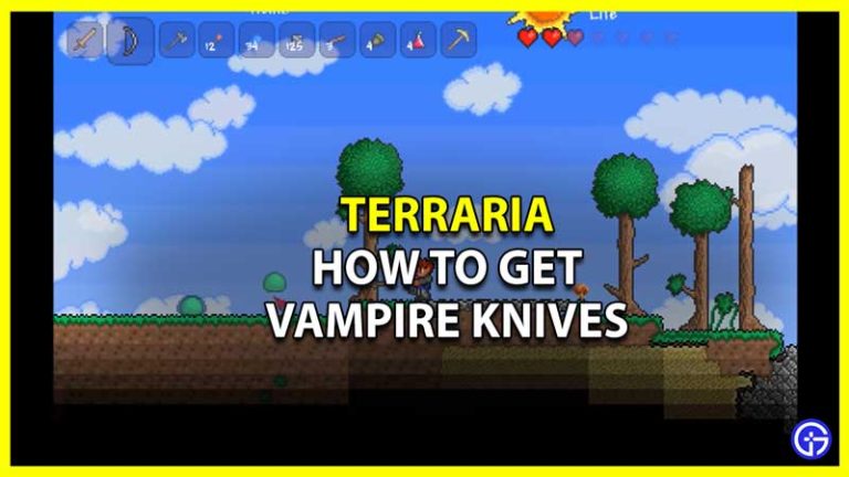Terraria Vampire Knives Guide - Gamer Tweak