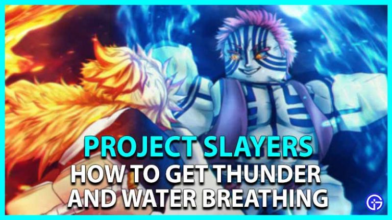 Project Slayers: How To Get Thunder & Water Breathing
