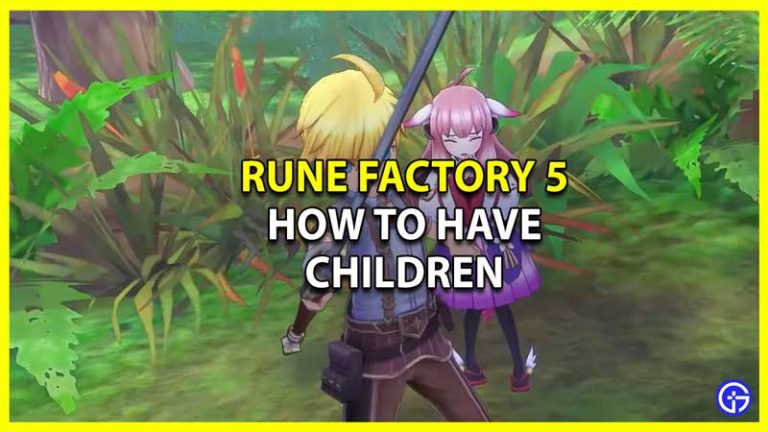Rune Factory 5 (RF5): How to Have Children - Gamer Tweak