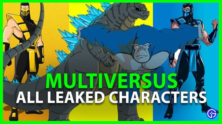All Datamined & Leaked MultiVersus Roster Characters