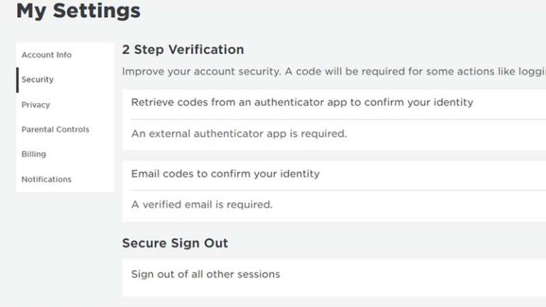 Roblox 2 Step Verification Not Working (Fix) - Gamer Tweak