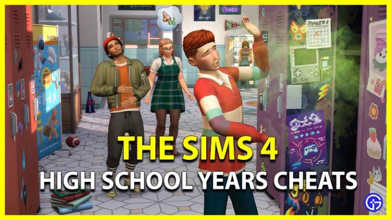 Sims 4 High School Years Cheats Guide (2023) - All Codes!
