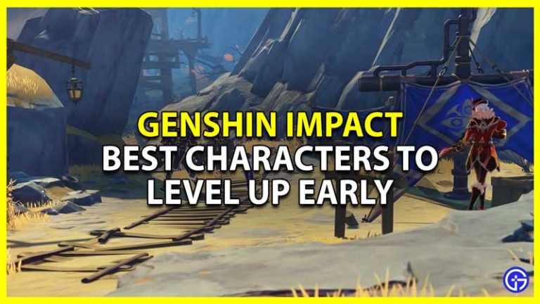 Best Characters To Level Up Early In Genshin Impact