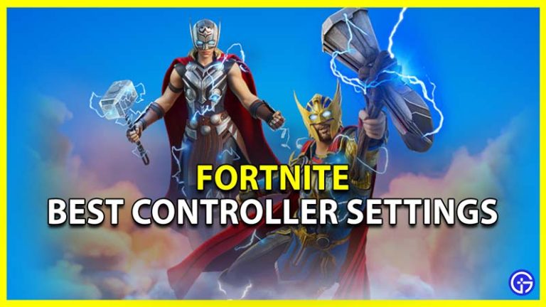 Best Controller Settings For Fortnite To Use In Combat & Building