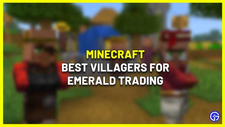 What's The Best Villager Get Emeralds From In Minecraft? (2023)