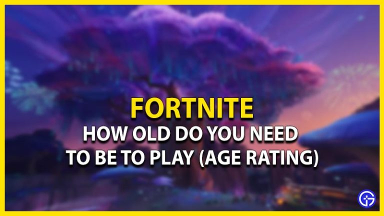 How Old Do You Need To Be To Play Fortnite - Gamer Tweak
