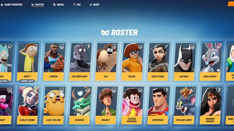MultiVersus Roster List So Far & How To Unlock Every Character
